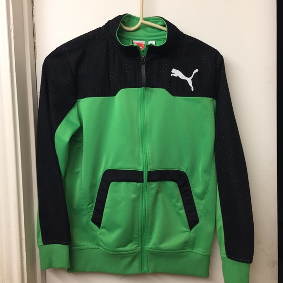Puma | Jackets & Coats | Green Puma Jacket | Poshmark